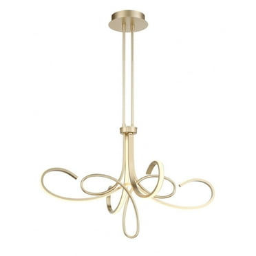 George Kovacs Lighting - Swivel - 40W 1 LED Chandelier-14.25 Inches ...