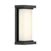 ET2 Lighting - Rampart - 12W 2 LED Outdoor Wall Mount-11.75 Inches Tall and 5.5 - Walmart.com