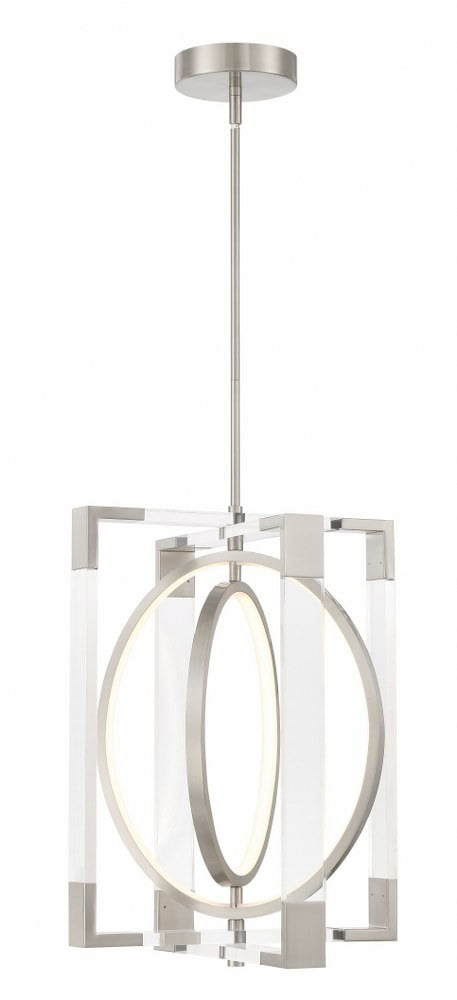 George Kovacs Lighting - Double Take - 38W 1 LED Pendant-21.5 Inches ...