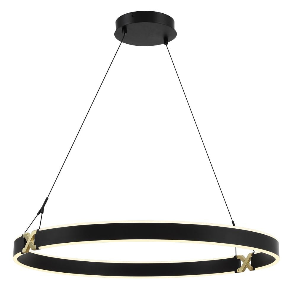 George Kovacs Lighting - Recovery X - 68W 1 LED Pendant-7 Inches Tall ...