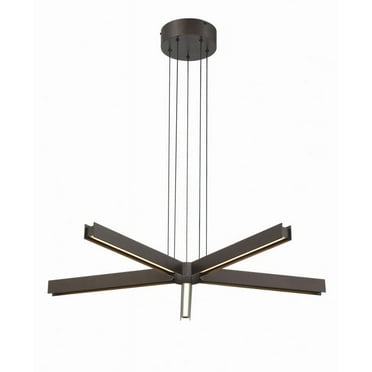 George Kovacs Lighting - Swivel - 40W 1 LED Chandelier-14.25 Inches ...