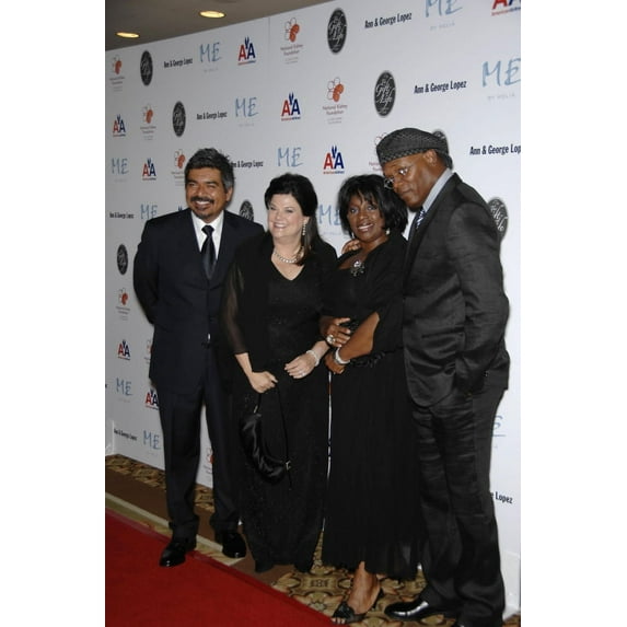 George Lopez Anne Lopez La Tanya Richardson Samuel L. Jackson At ...