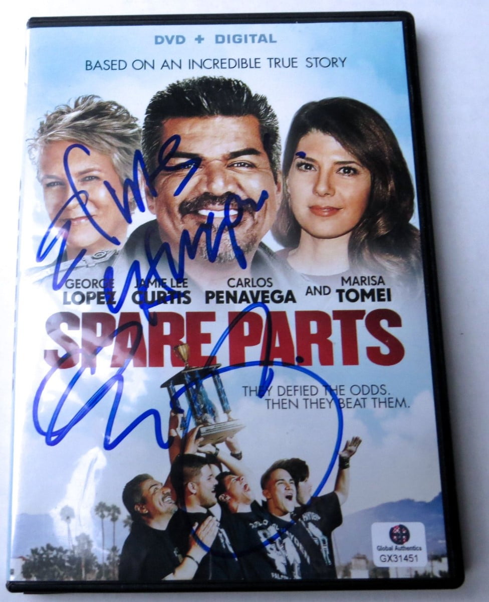 George Lopez Signed Autographed DVD Cover Spare Parts GX31451 - Walmart.com