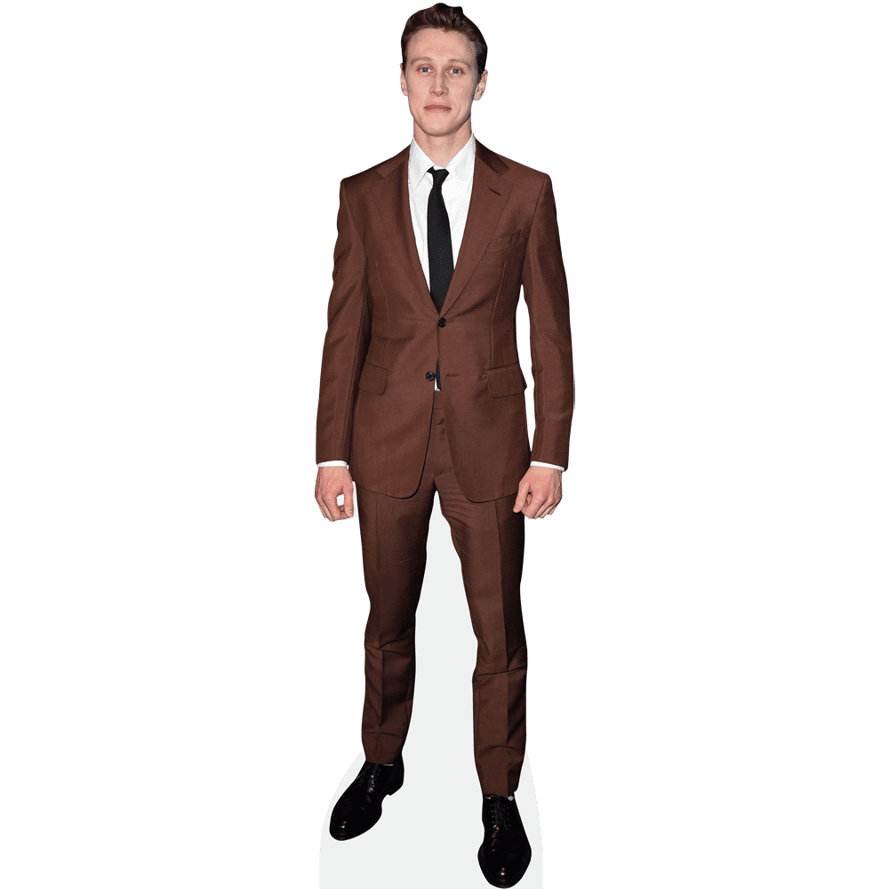 George MacKay (Brown Suit) Lifesize Cardboard Cutout Standee - Walmart.com