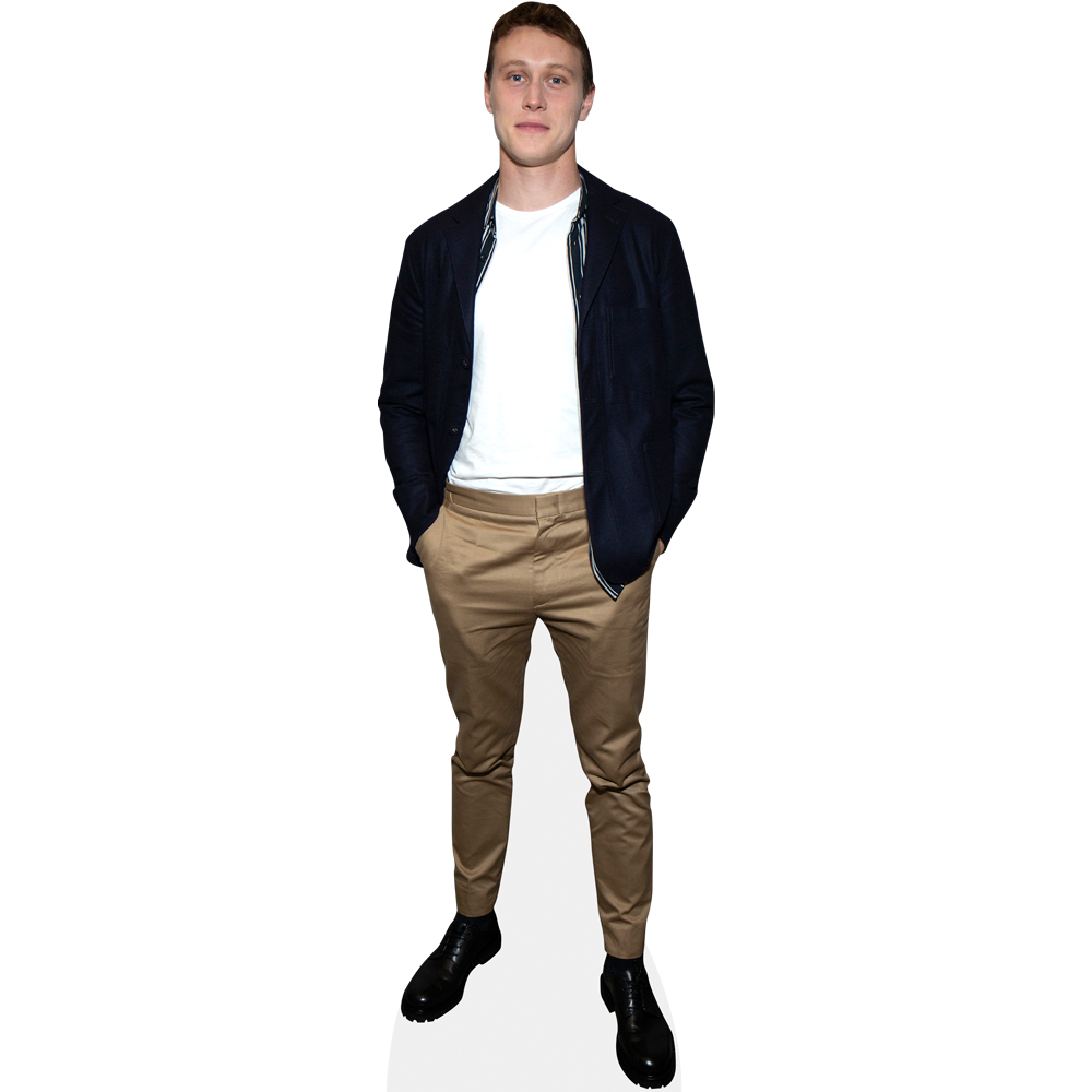 George MacKay (Casual) Lifesize Cardboard Cutout Standee - Walmart.com
