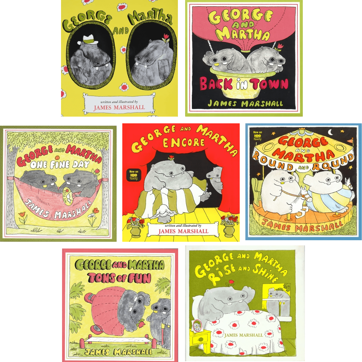 George and Martha Set : George And Martha; Back In Town; One Fine Day ...