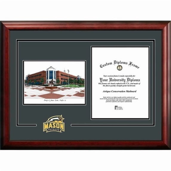 George Mason University 14" x 10" Spirit Graduate mDiploma Frame ...