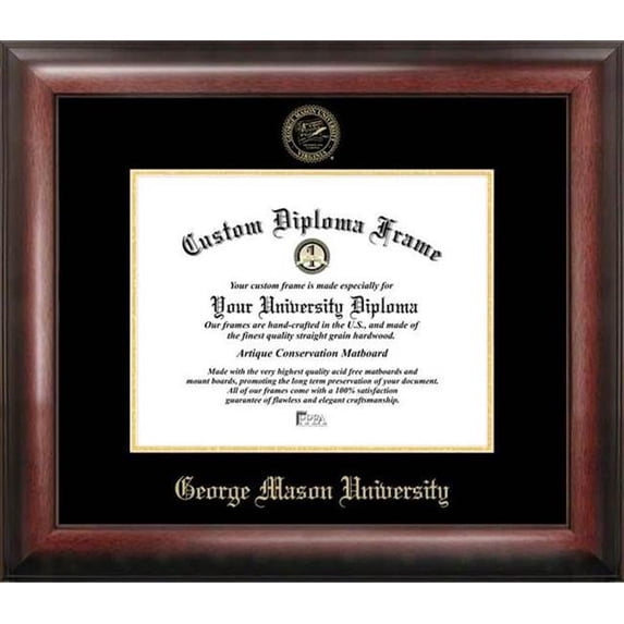 George Mason University Gold Embossed Diploma Frame - Walmart.com