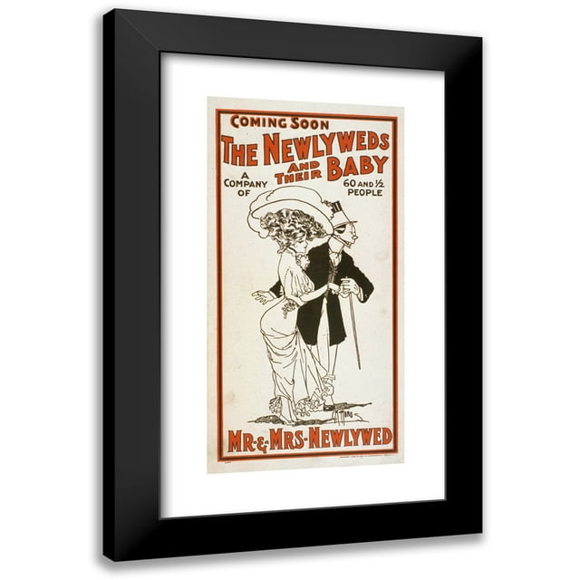 George McManus 9x14 Black Modern Framed Museum Art Print Titled - The ...