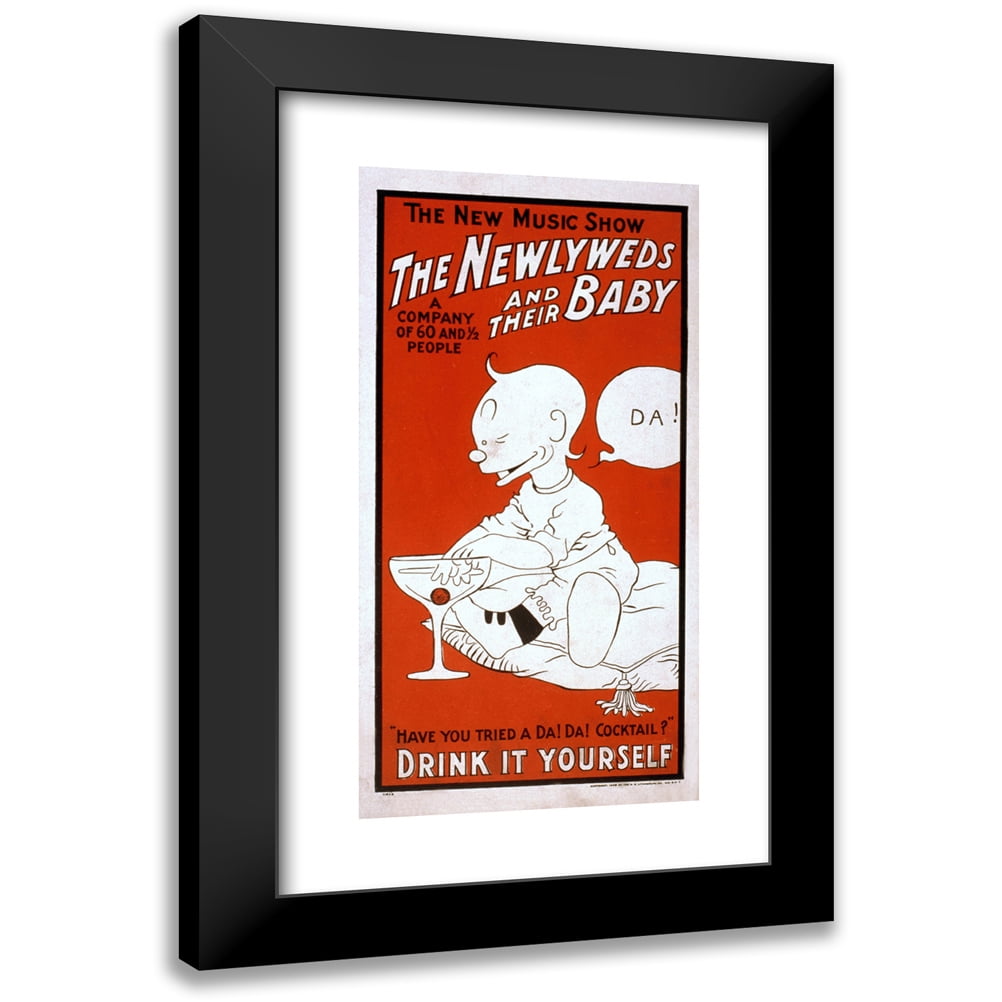 George McManus 9x14 Black Modern Framed Museum Art Print Titled - The ...