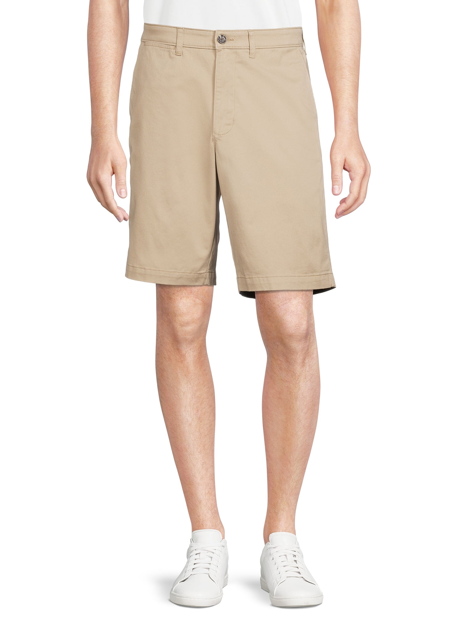 George men's 10 Inseam Flat Front Shorts - Walmart.com