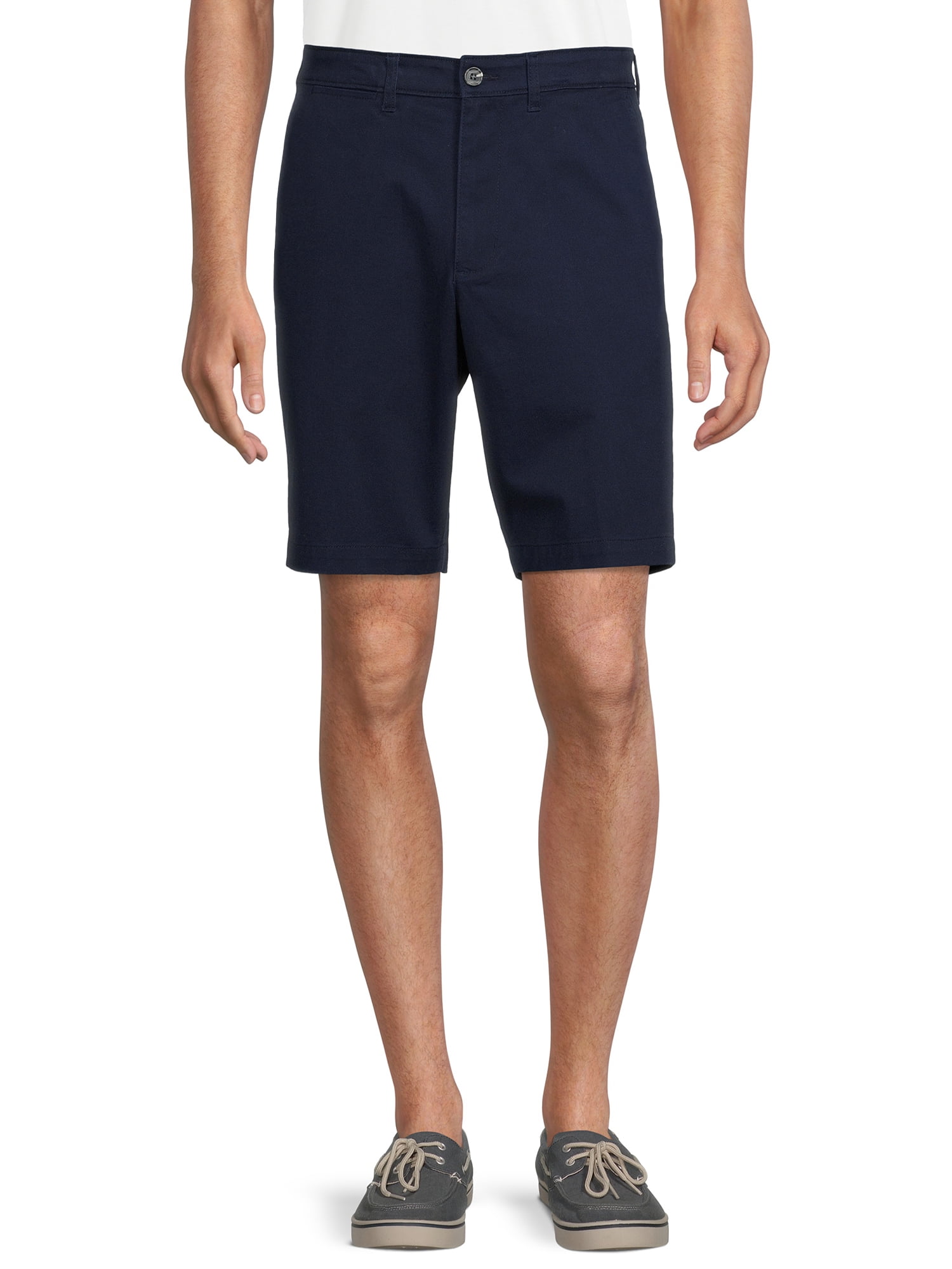 George Men's 10" Inseam Flat Front Shorts - Walmart.com