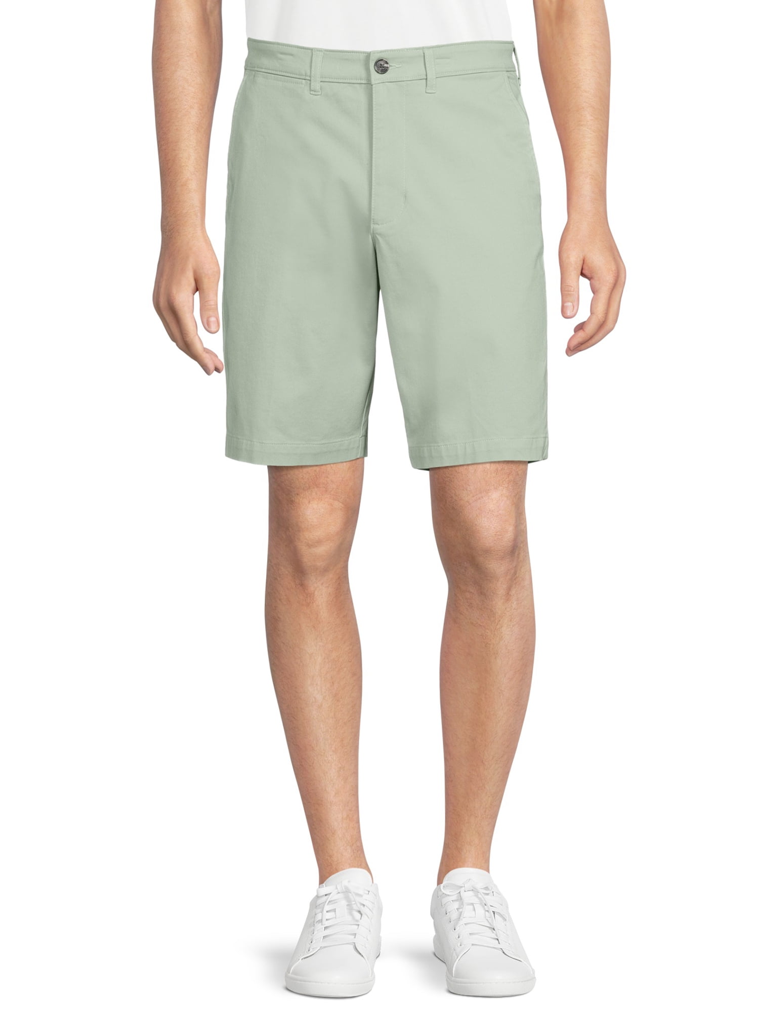 George Men's 10" Inseam Flat Front Shorts - Walmart.com