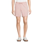 George Men's 7" Stretch Woven Twill Pull-On Shorts with Elastic Waist ...