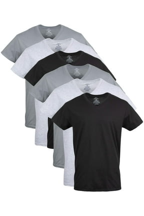 Men's V-Neck T-Shirts in Various Styles and Colors at Walmart