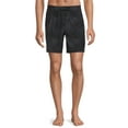 George Men's & Big Men's 7" Boxer Brief Lined Swim Trunks with Stretch ...