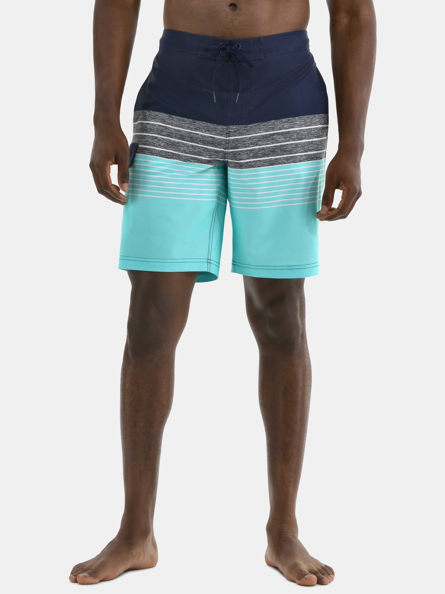 George Men's & Big Men's Cargo E-Board Stretch Trunks 9" Inseam, Sizes ...