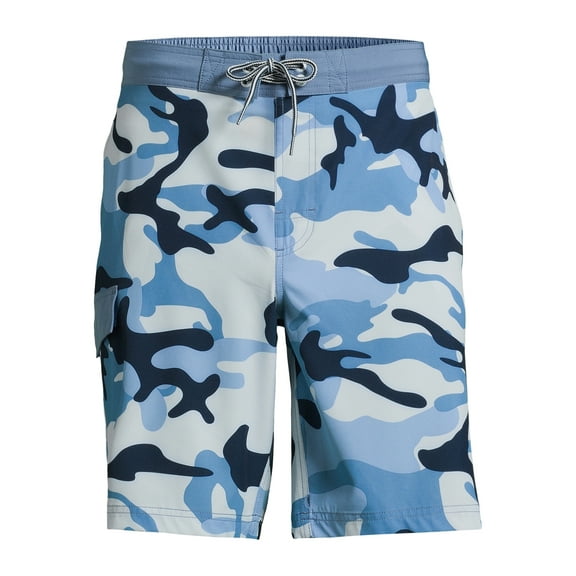 George Men's and Big Men's Swim Trunks, 6" Inseam, Sizes S-5XL ...