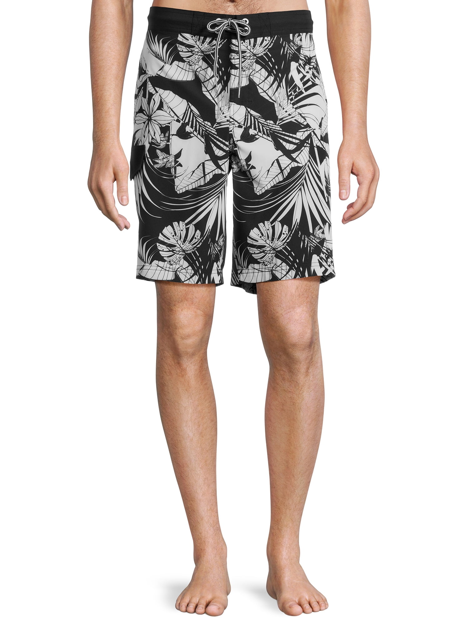 George Men's & Big Men's E-Board Swim Trunks with UPF 50+, 9" Inseam ...
