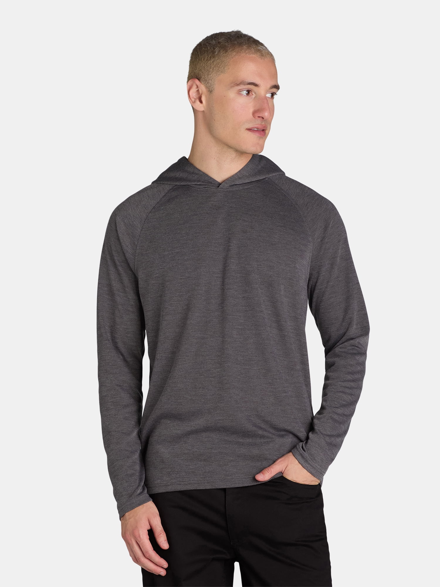 George Men's Lightweight Hoodie - Comfy Polyester Pullover, Sizes S-3XL ...