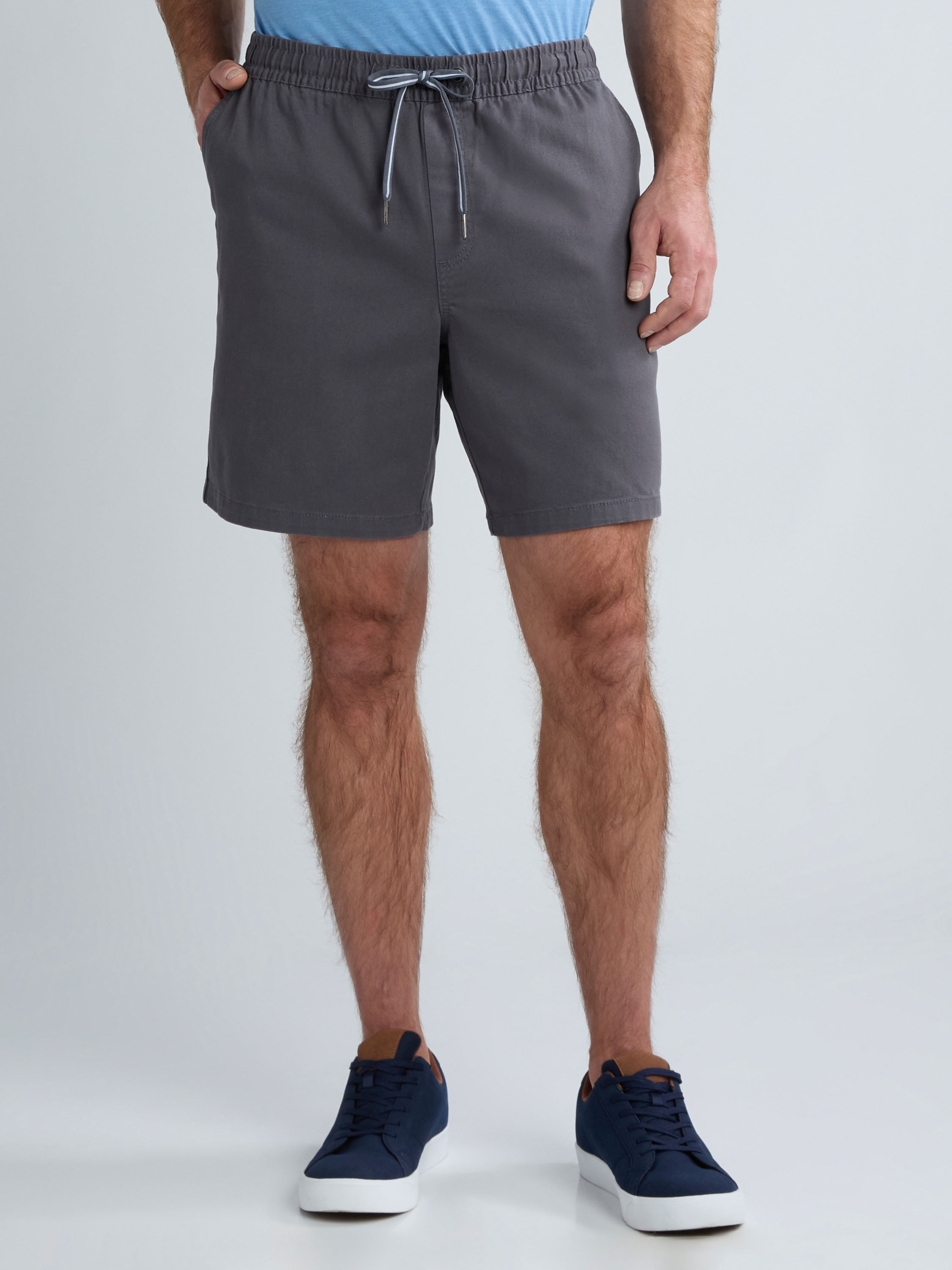 George Men's & Big Men's Pull On Shorts, 8" Inseam, Sizes S-2XL ...