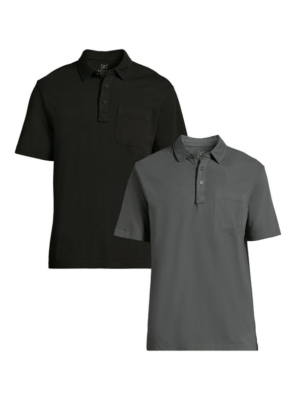 Men's Polo Shirts with Pockets