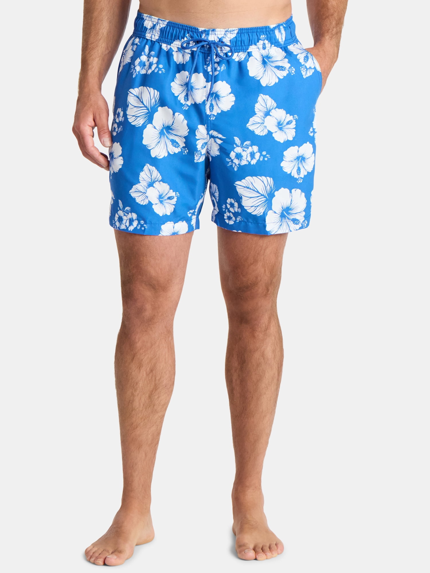 George Men's and Big Men's Swim Trunks, 6" Inseam, Sizes S-5XL ...
