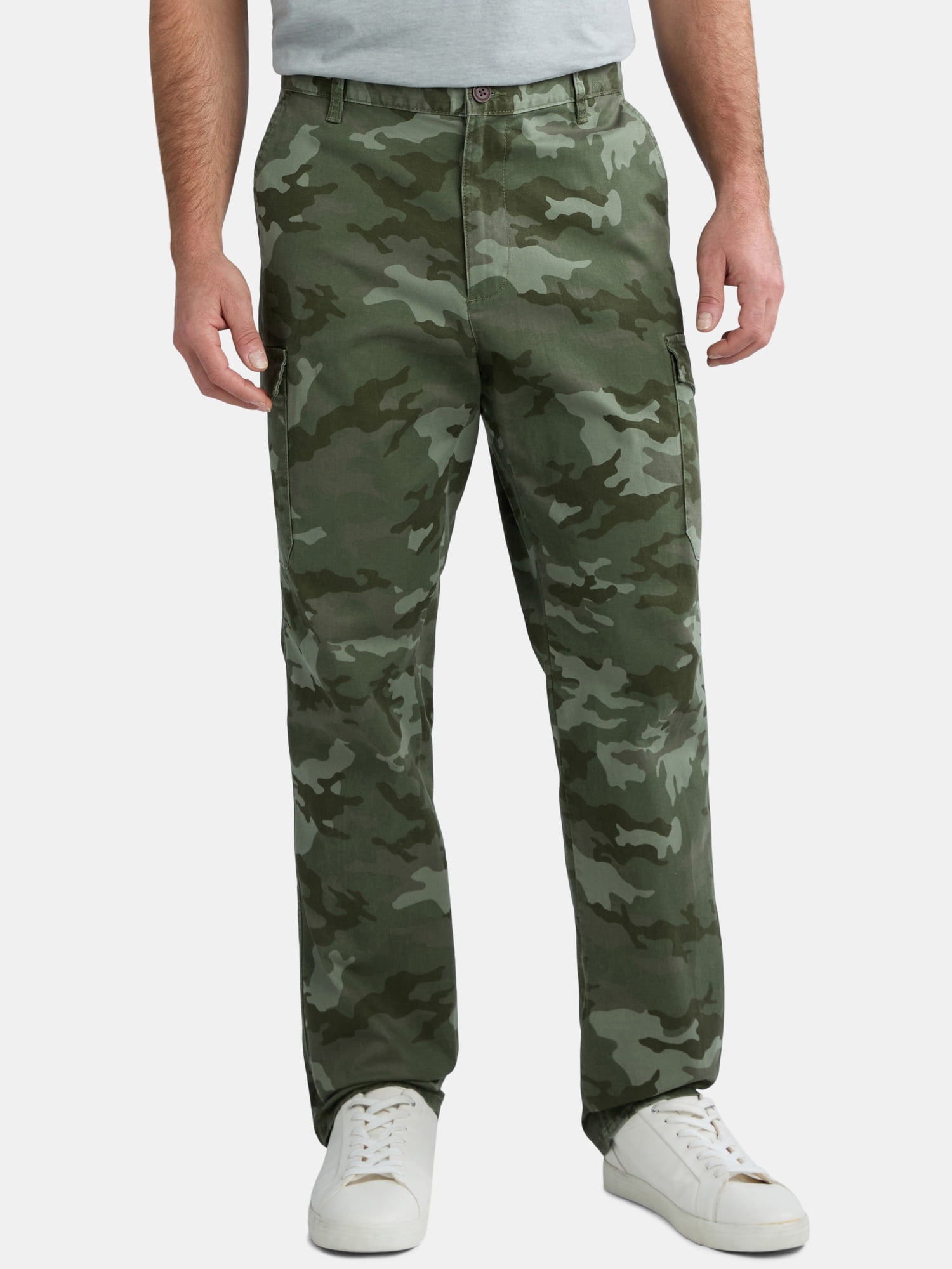 George Men's Cargo Pants, 32" Inseam, Sizes 30-46 - Walmart.com