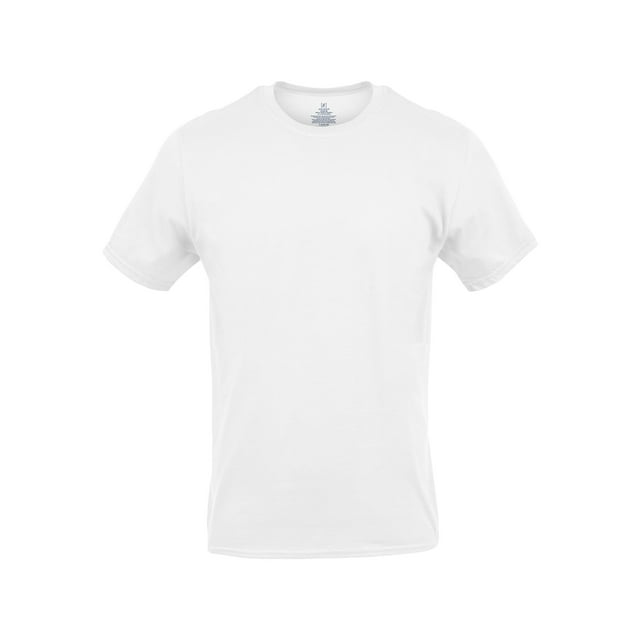George Men's Cotton Stretch White Crewneck Tees, 3-Pack - Walmart.com