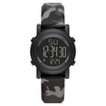 George Digital Sport Watch Gunmetal Case Negative Display Black Grey ...