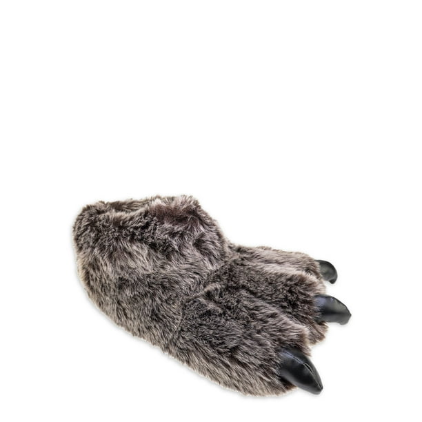 George Men's Faux Fur Novelty Slippers - Walmart.com