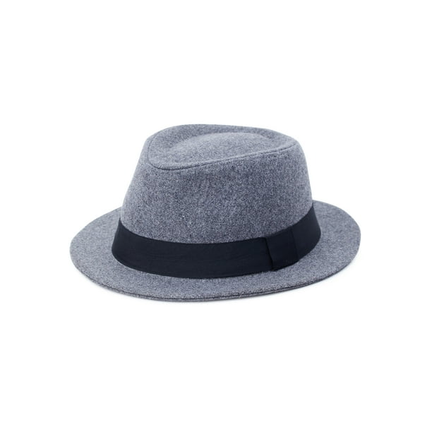 George Mens Felt Fedora Hat Sizes S Xl