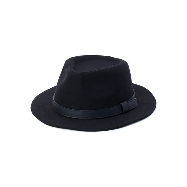 George Mens Felt Fedora Hat Sizes S Xl