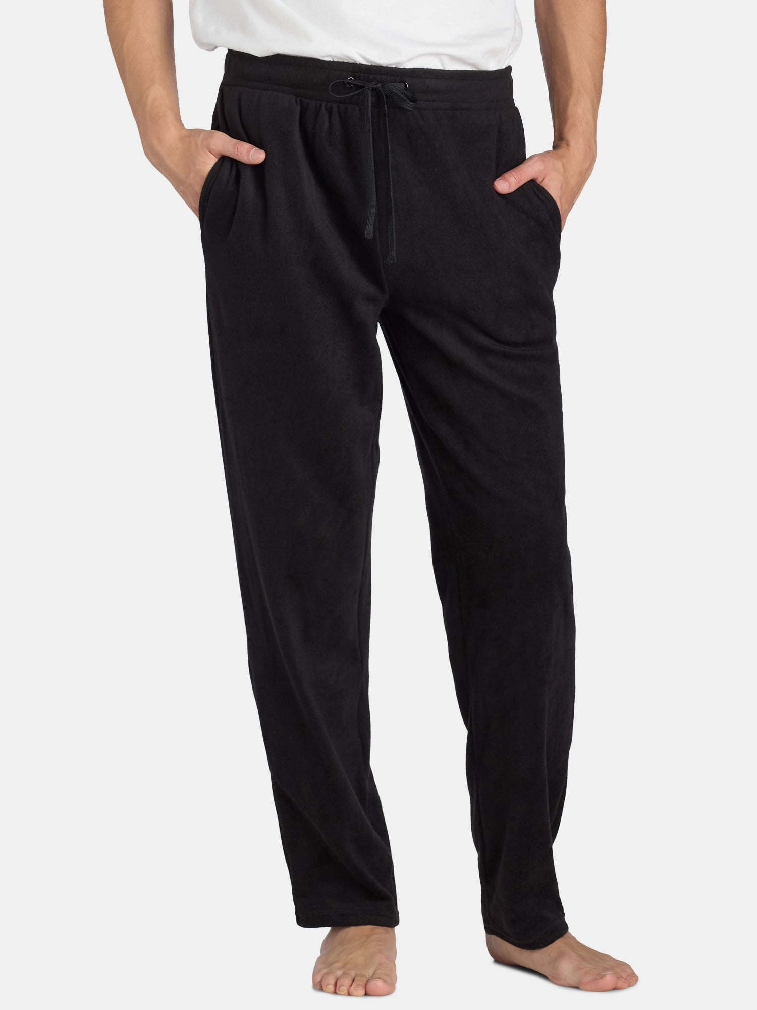 George Men's Fleece Pants, Sizes S-3XL - Walmart.com