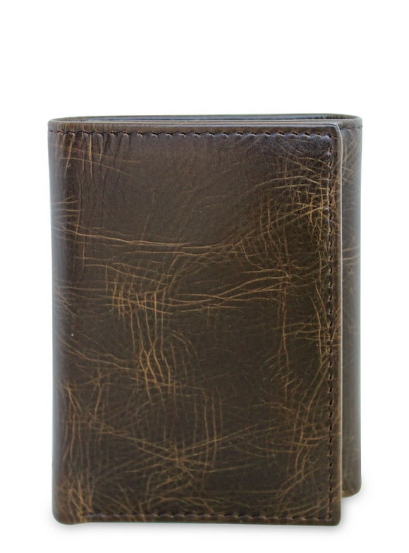 Men's Trifold Leather Wallets