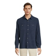 Alimens & Gentle Men's Stain Sheild Dress Shirts Long Sleeve Stretch ...