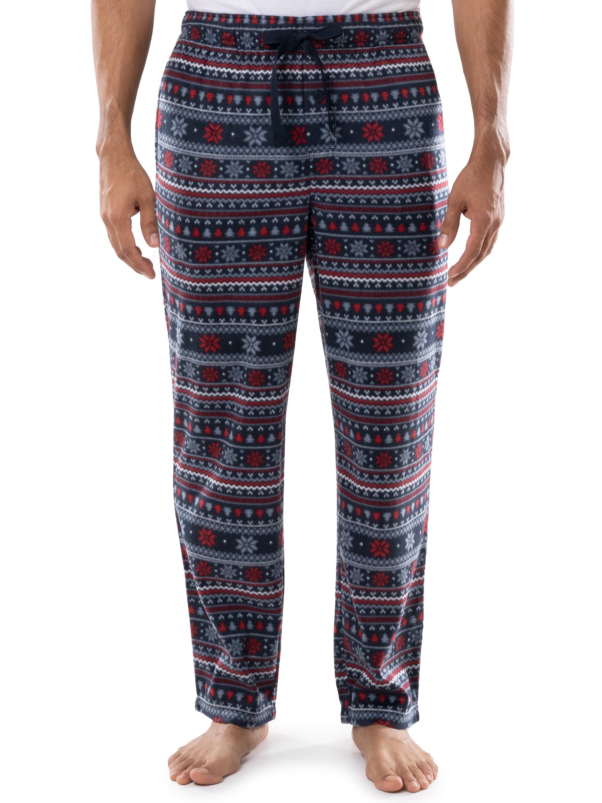 men's Microfleece Pant - Polyester Fabric - Comfortable Fit - Walmart.com