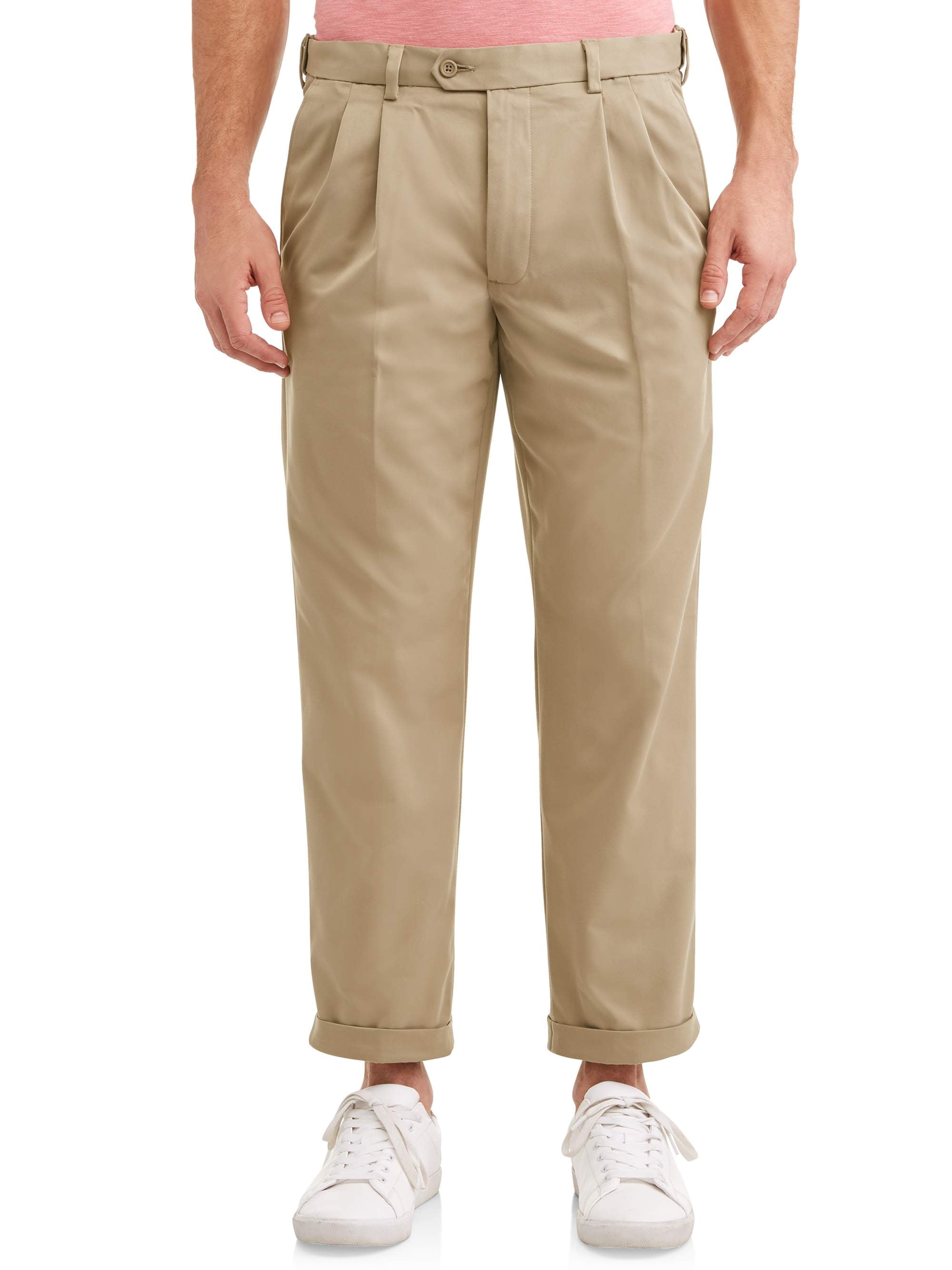 George Men's Performance Dress Pants, Sizes 30-44 - Walmart.com