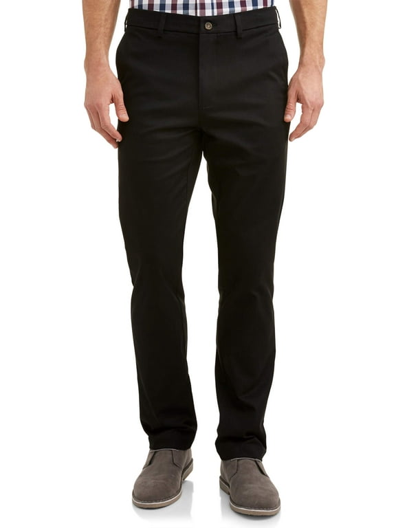 George Men's Elastic Twill Pant - Walmart.com