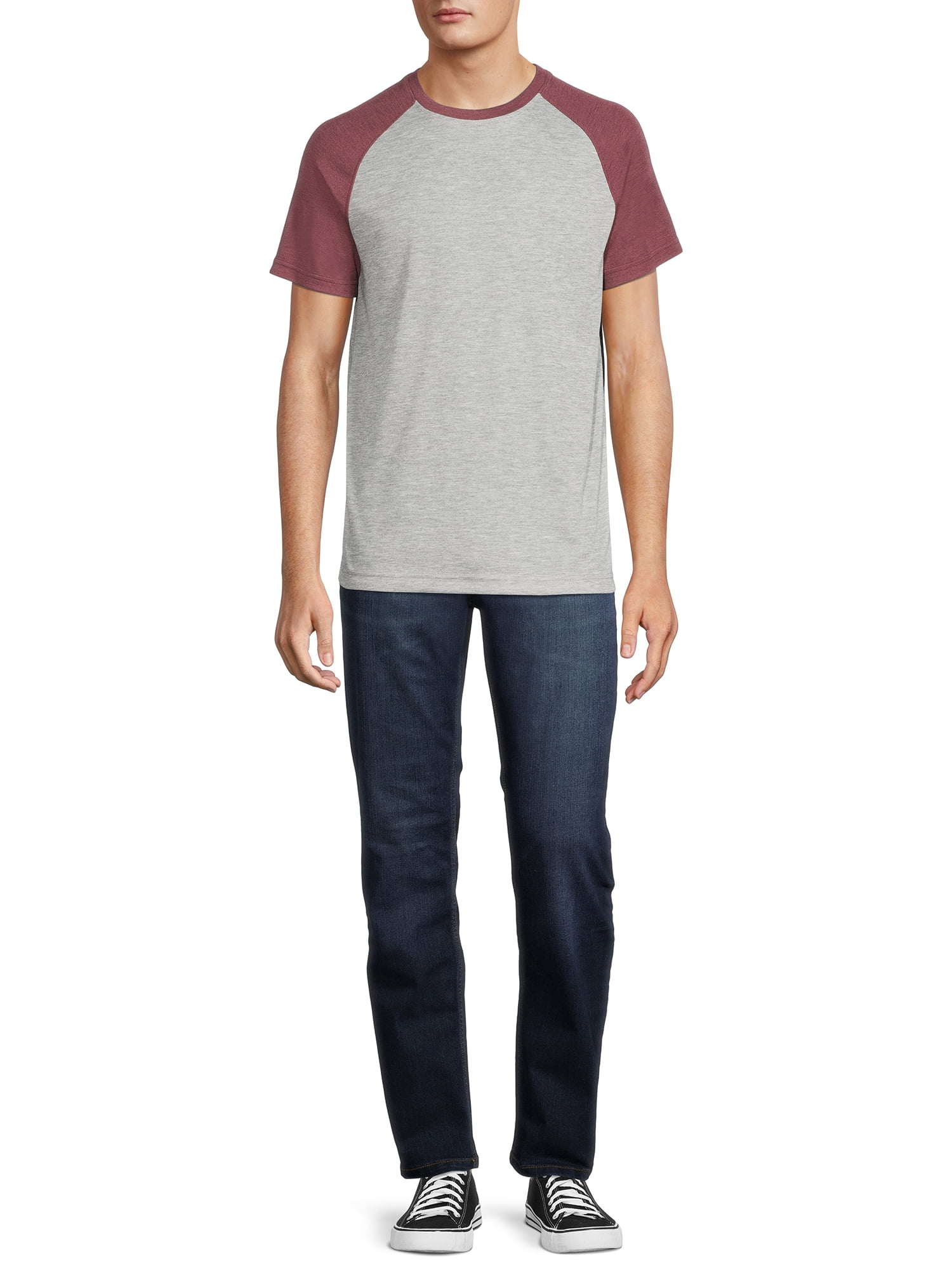 George Men's Raglan T-Shirt - Walmart.com