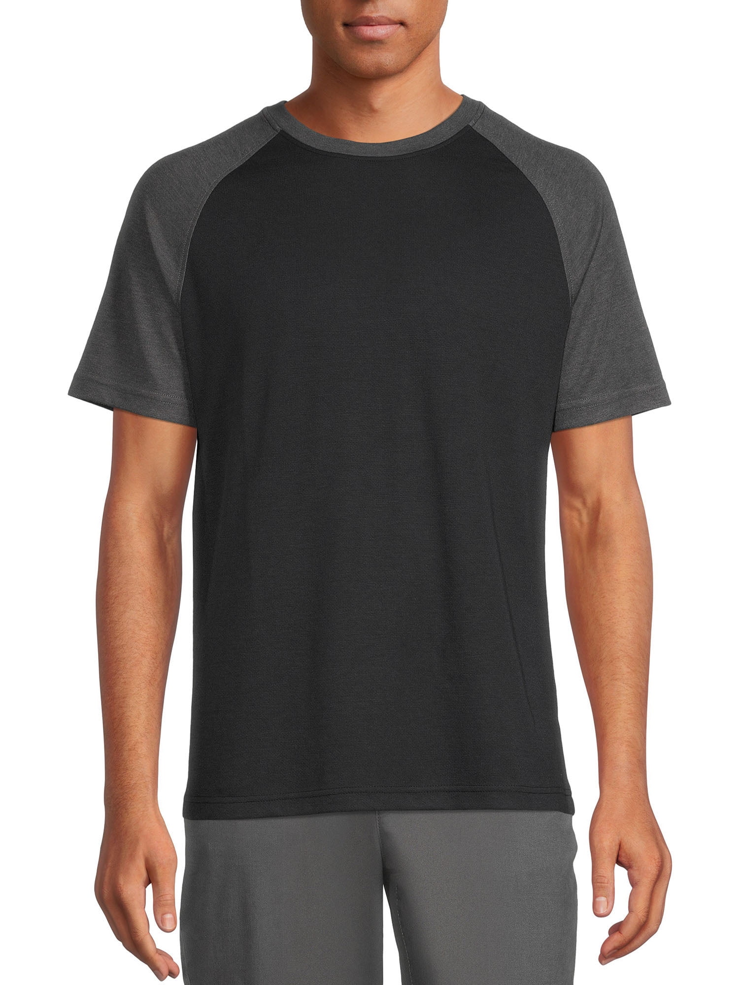 George Men's Raglan Tee with Short Sleeves - Walmart.com
