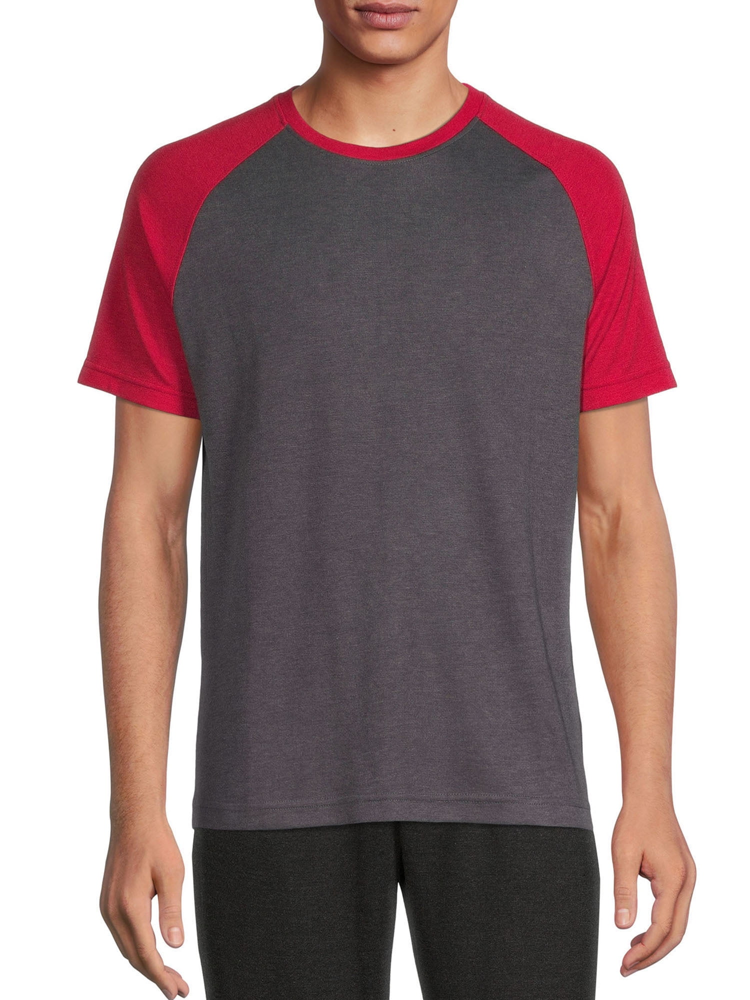 George Men's Raglan Tee with Short Sleeves - Walmart.com