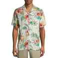 George Men's Short Sleeve Printed Rayon Shirt - Walmart.com