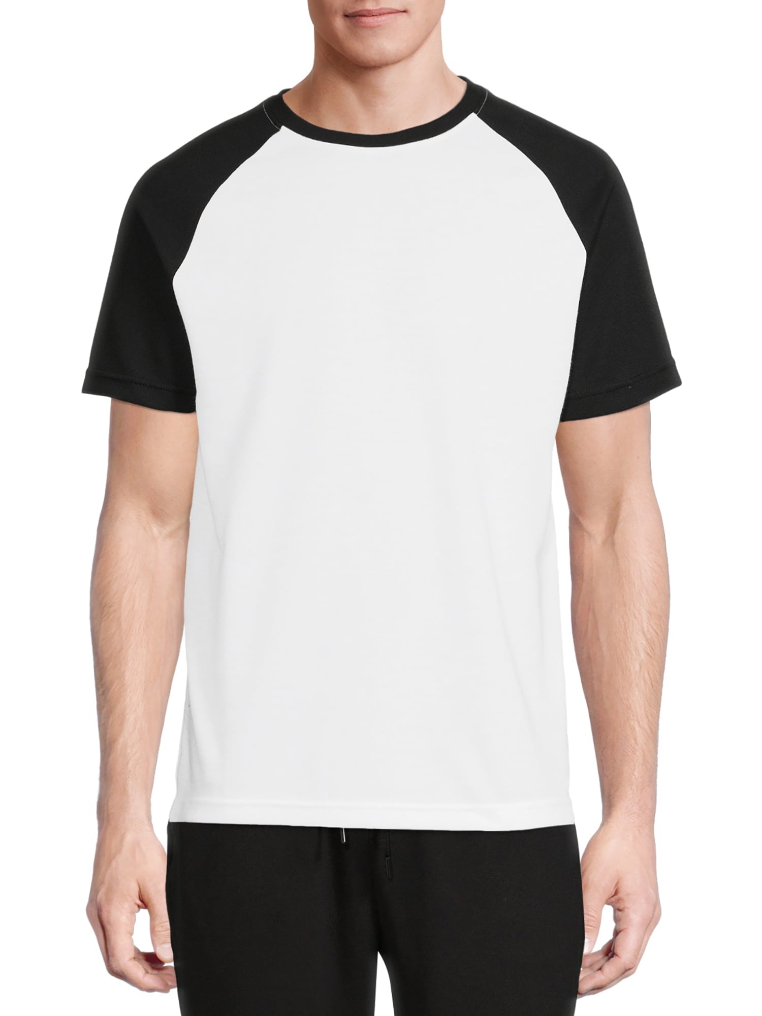 George Men's Short Sleeve Raglan T-Shirt - Walmart.com