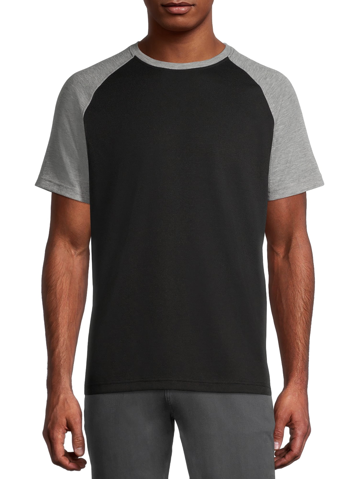 George Men's Short Sleeve Raglan T-Shirt - Walmart.com
