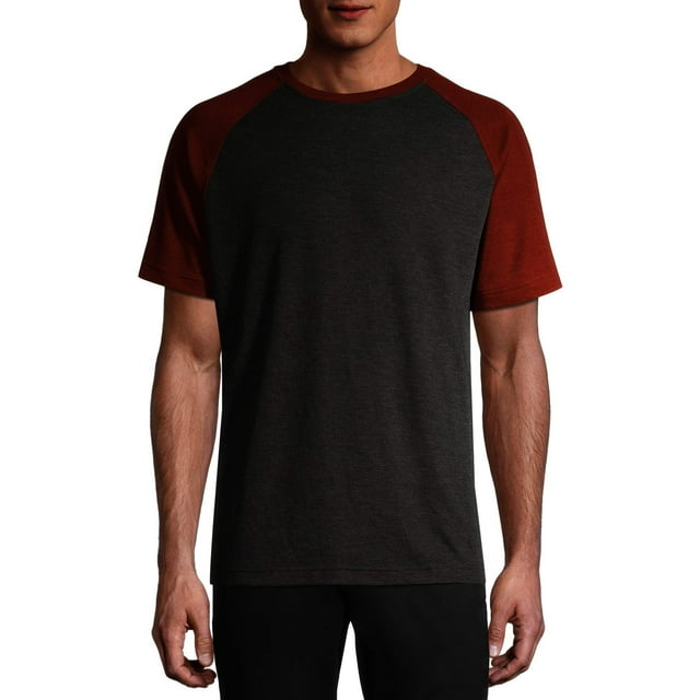 George Men's Short Sleeve Raglan T-Shirt - Walmart.com