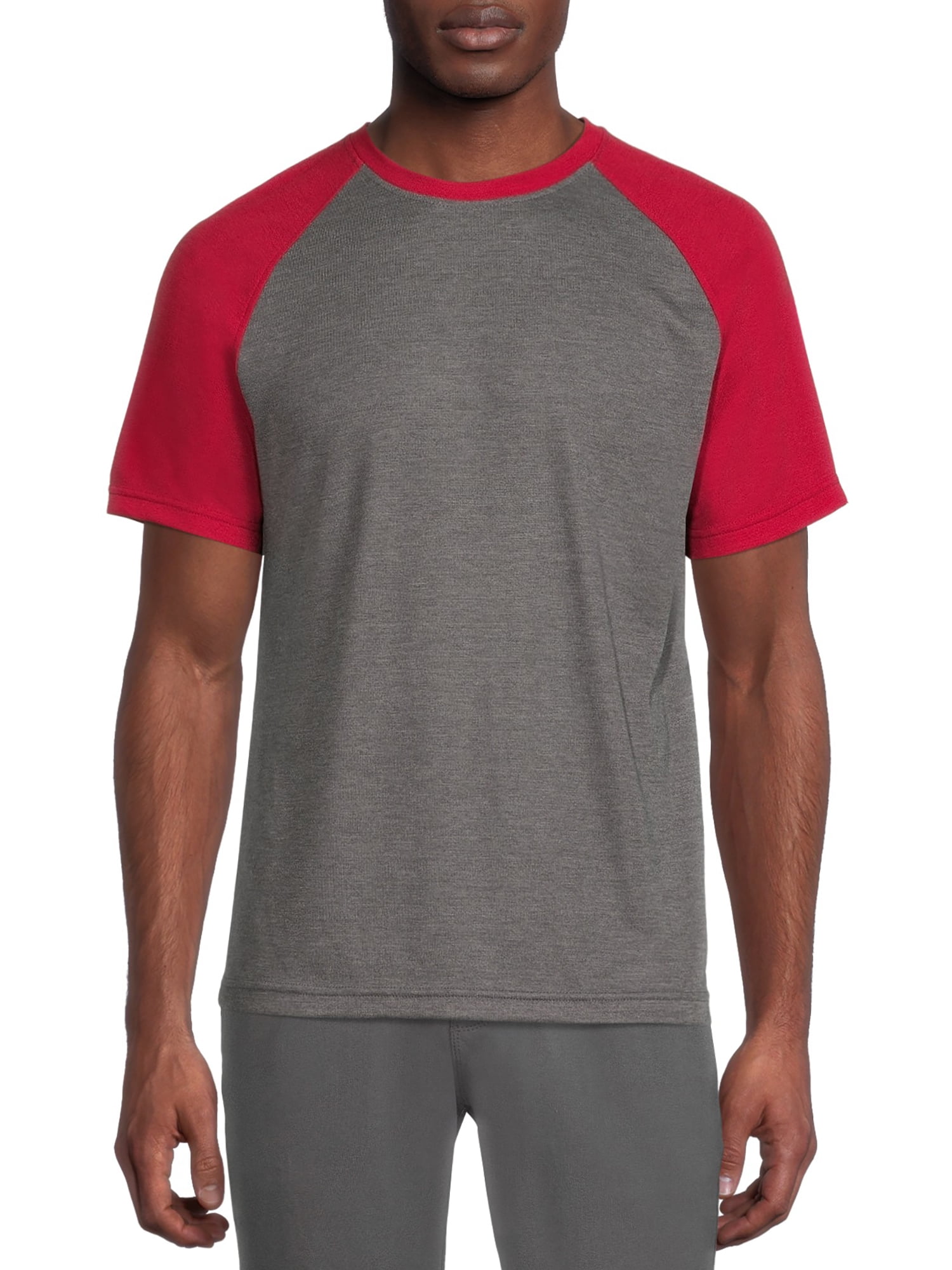 George Men's Short Sleeve Raglan T-Shirt - Walmart.com