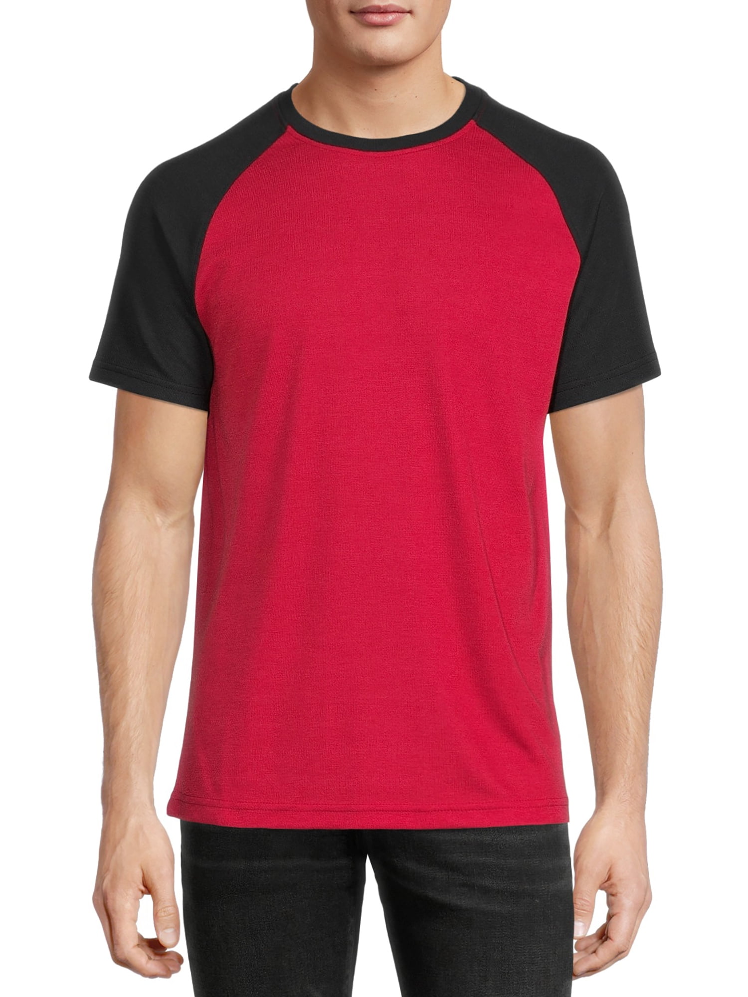George Men's Short Sleeve Raglan T-Shirt - Walmart.com