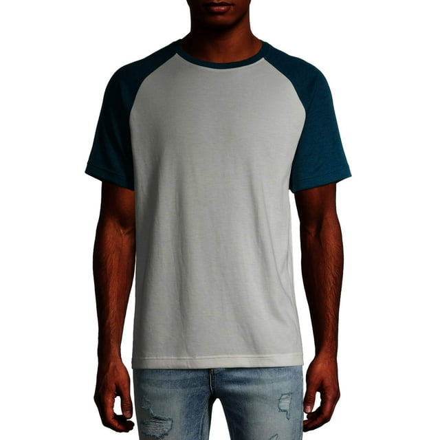George Men's Short Sleeve Raglan T-Shirt - Walmart.com