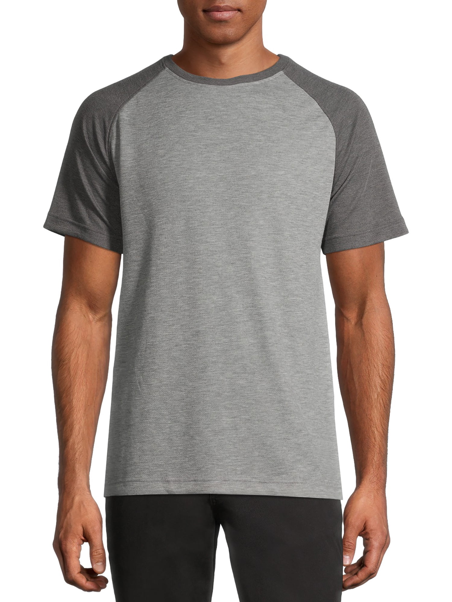 George Men's Short Sleeve Raglan T-Shirt - Walmart.com